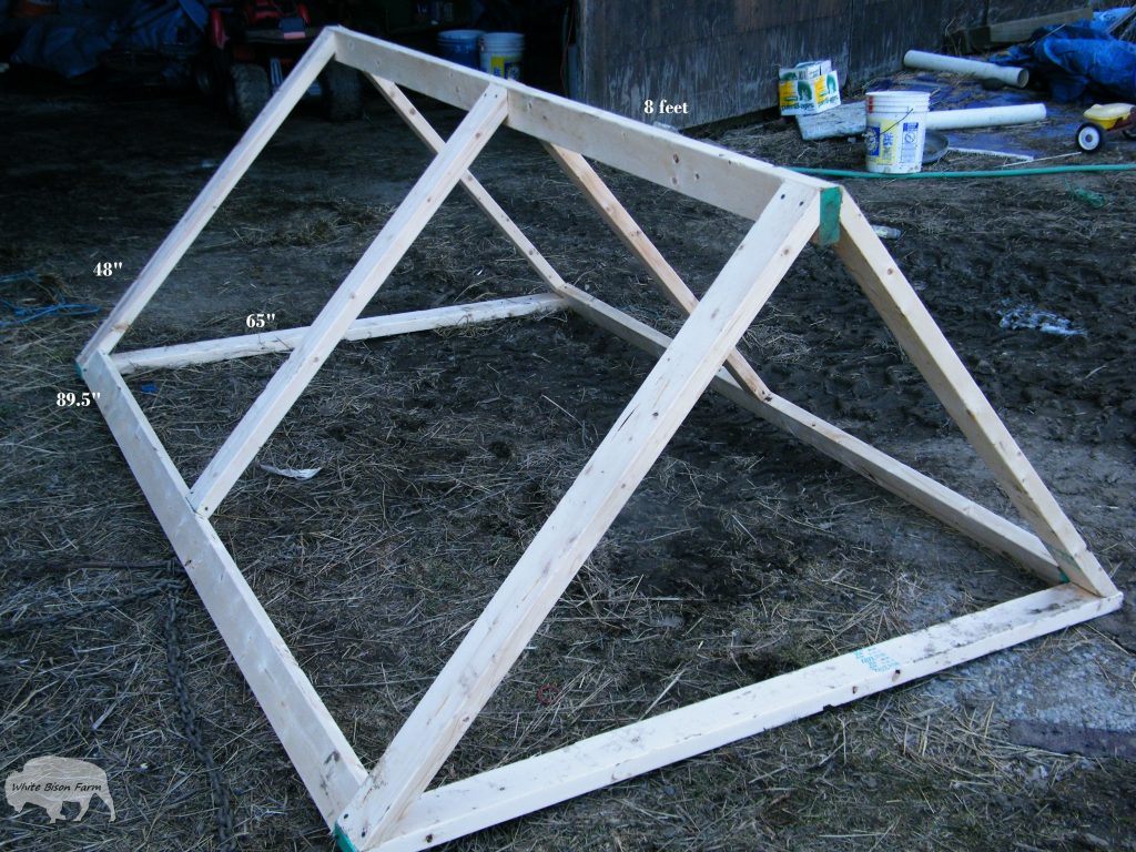 How to Build A-Frame Pig Shelters - Countryside